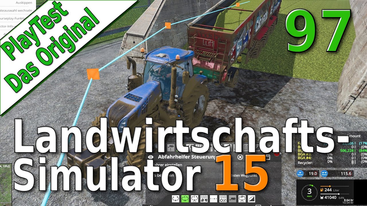 LS15 PlayTest #97 Nachschub an der Düngefront Landwirtschafts Simulator ...