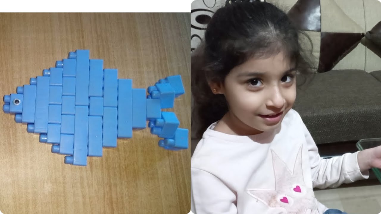 Building a fish with blocks | Block sets For Kids | learning activity ...