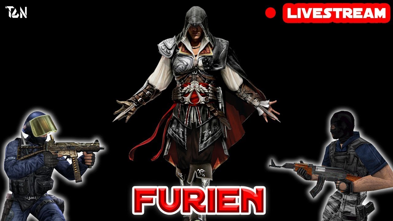 🔴 FURIEN MODE 🔴 CS 1.6 | TLN Maskidden - YouTube
