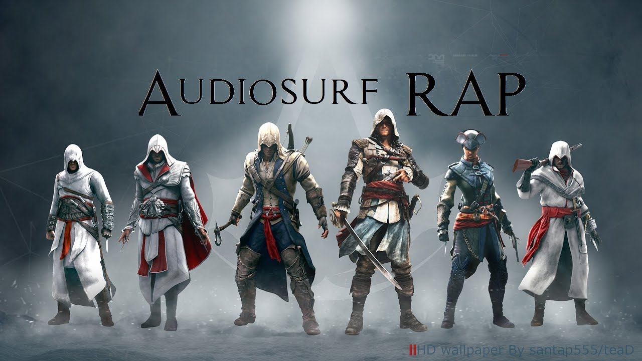Audiosurf - Assassin's Creed Rap FULL SERIES - YouTube