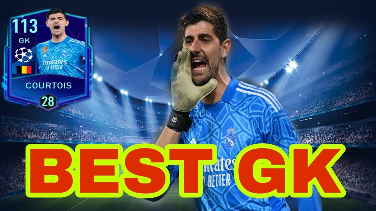 109 GK COURTOIS UCL GAMEPLAY AND REVIEW|BEST GK IN FIFA MOBILE|BEST GK ...
