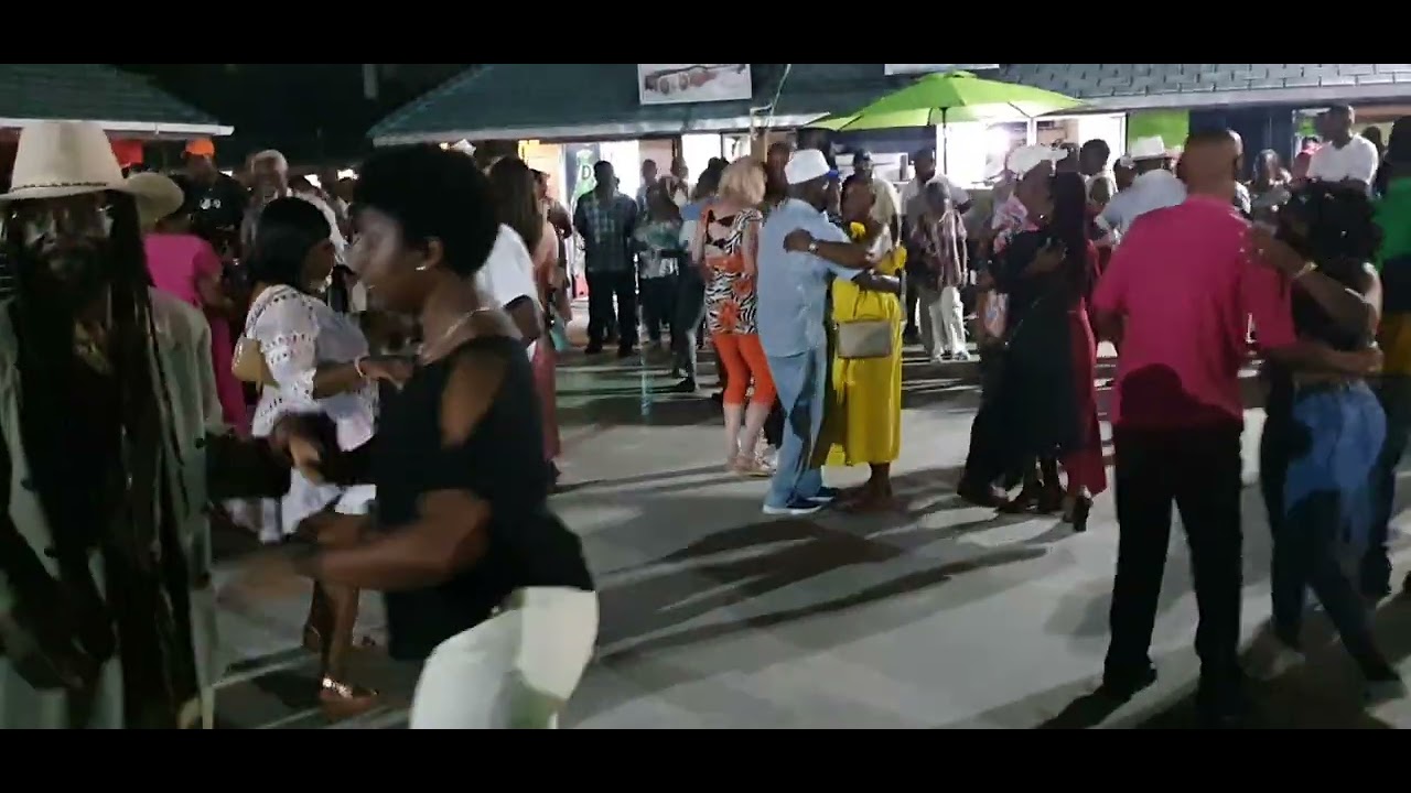 Friday fish fry & dancing at Lexy's in Oistins, Barbados - YouTube