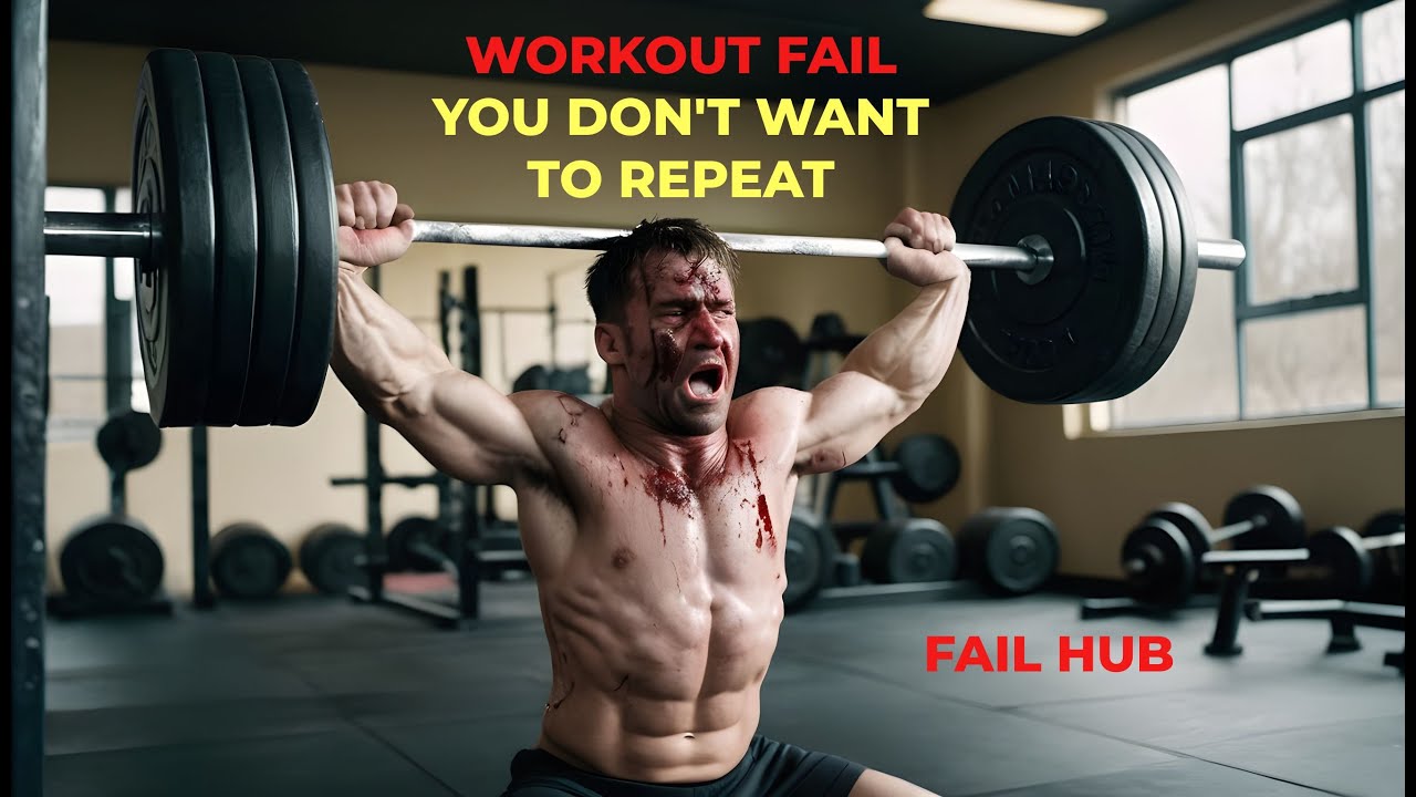 57 Workout Fails You DON'T Want To Repeat! Fail HUB - YouTube