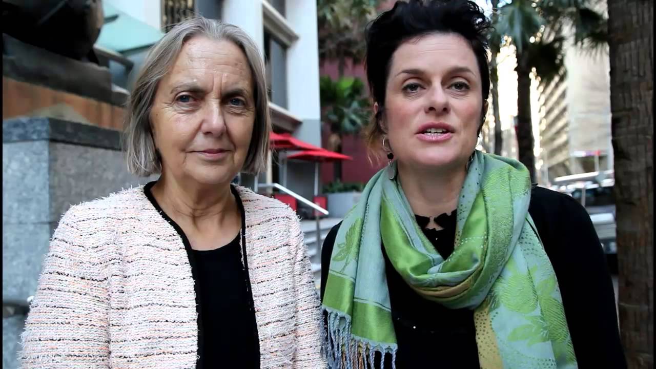 Natalie Lowrey speaks outside Lynas HQ in Sydney - YouTube