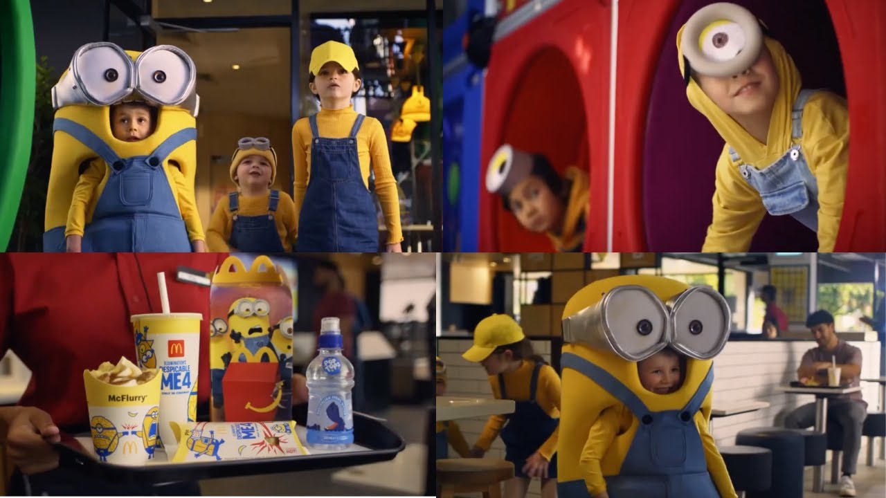 Despicable Me 4 Commercial 2024 Happy Meal Toys Ad Review - YouTube