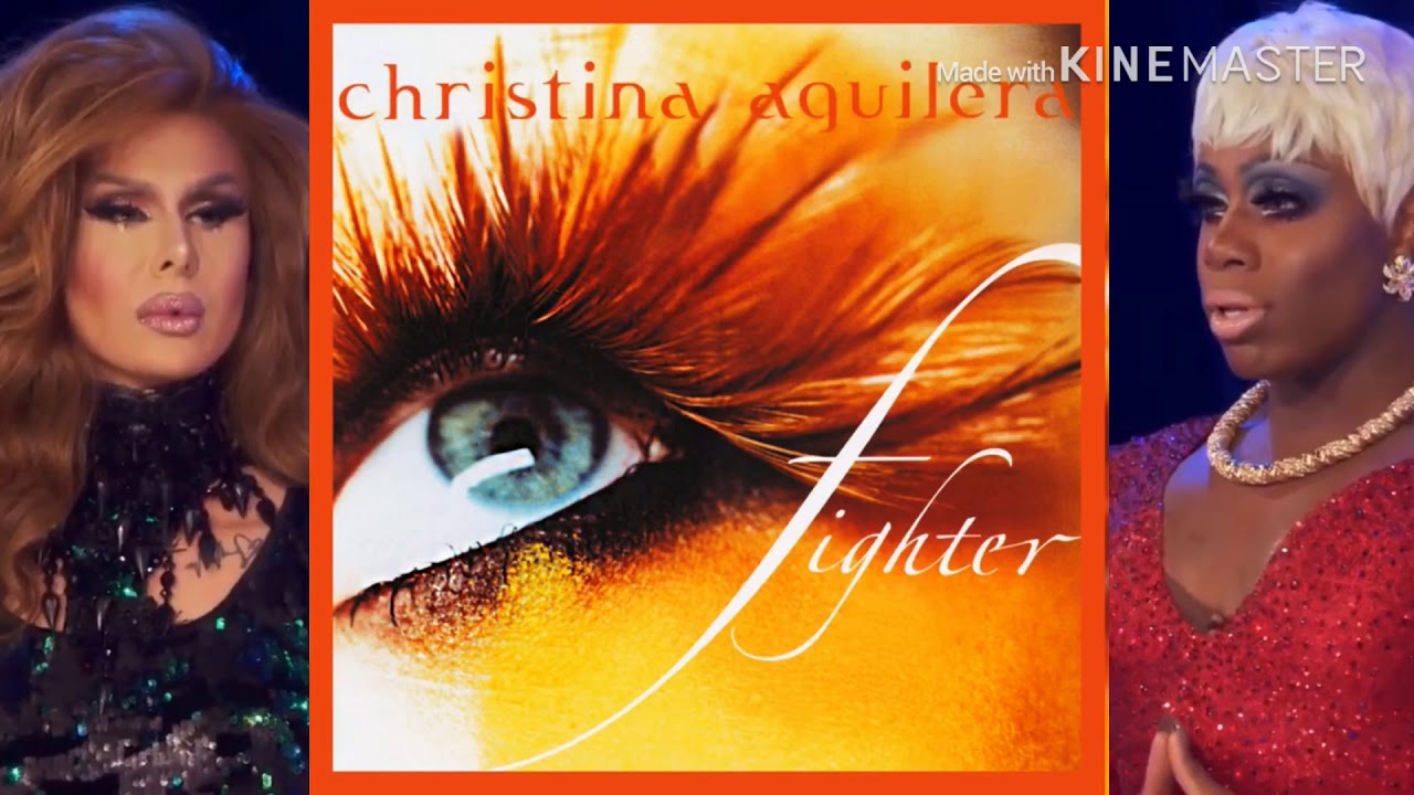 Christina Aguilera- Fighter | Lip Sync Cut RPDR - YouTube