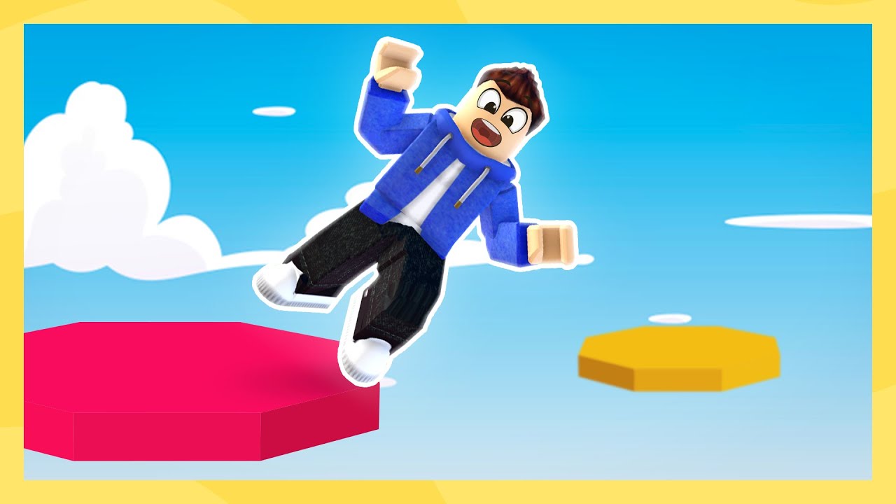 ESCOLHI A COR ERRADA E CAÍ | Roblox - Color Block - YouTube