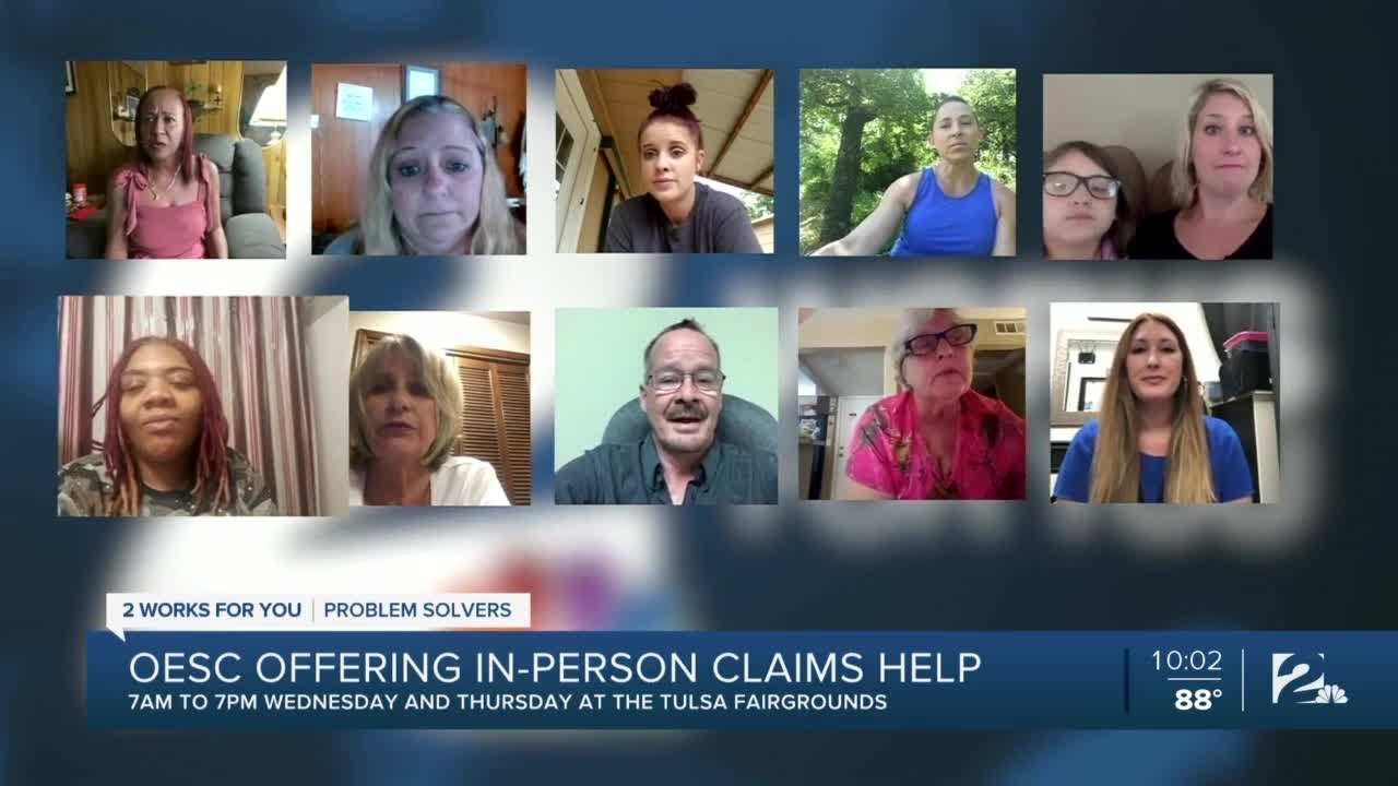 OESC offering in-person claims help - YouTube