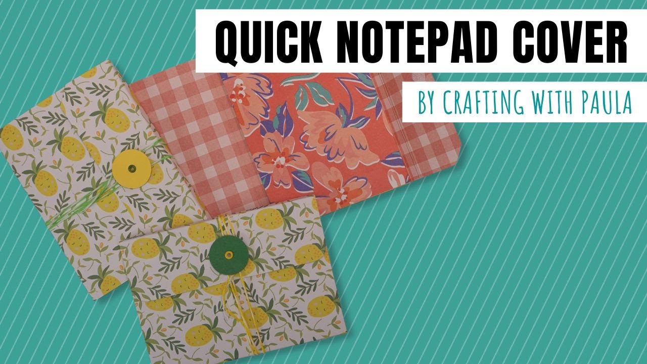 Quick Notepad Cover - YouTube