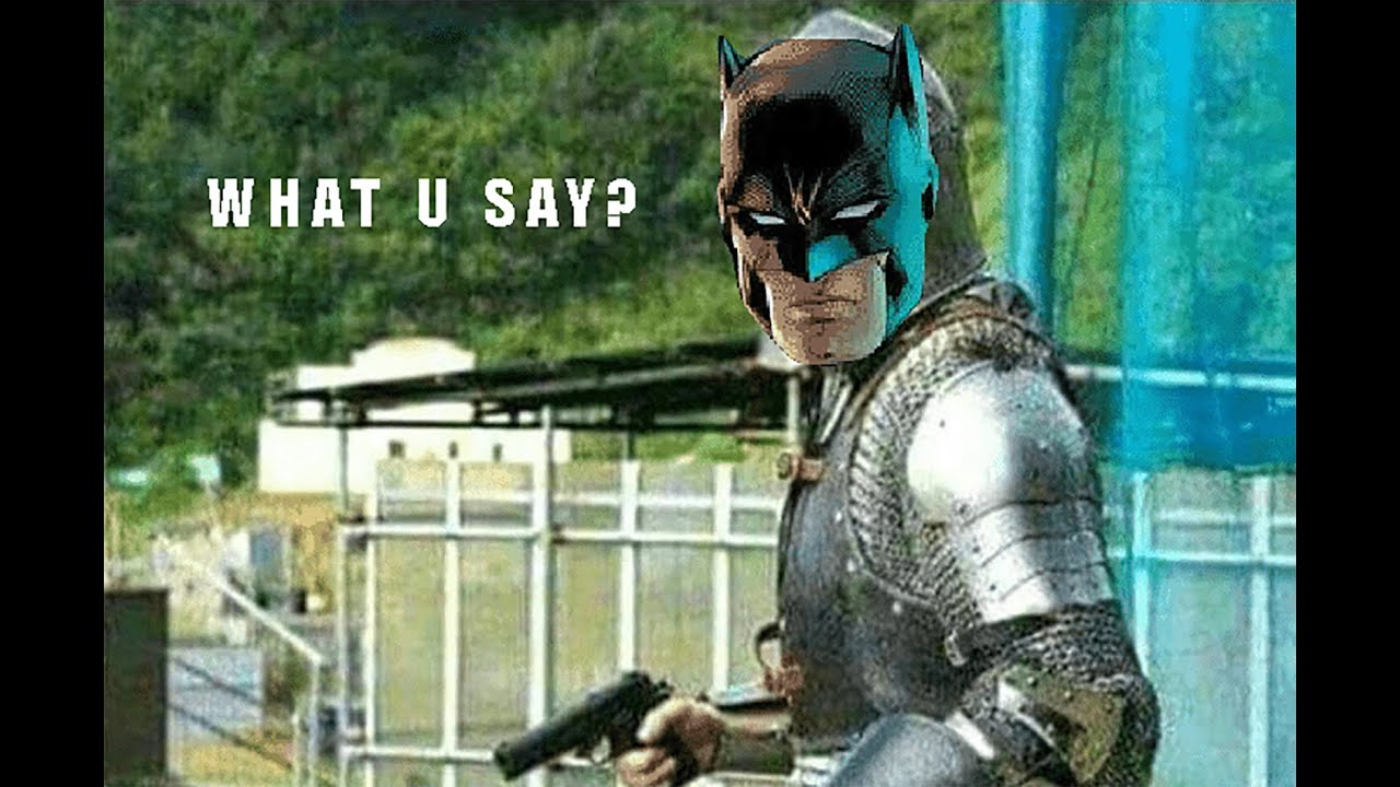 You talking mad shit for someone in Batmanning Distance - YouTube