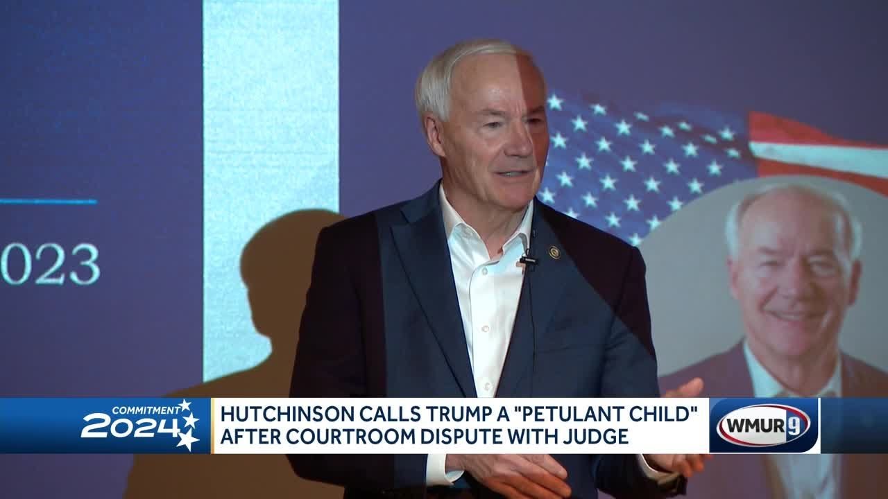 Hutchinson calls Trump a 'petulant child' after courtroom dispute with ...
