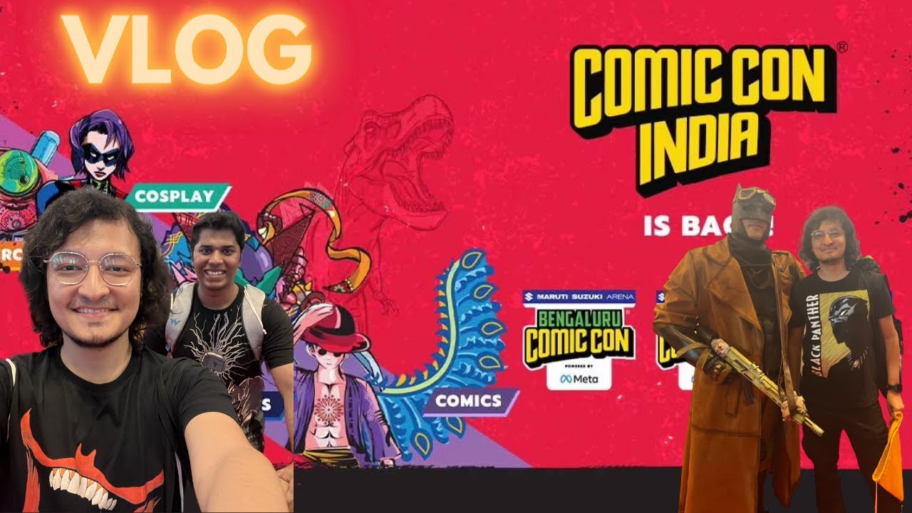 Comic Con Mumbai 2023 #marvel #dccomics #anime #spiderman #cosplay # ...