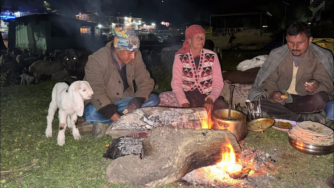 Wild Cooking: CHICKEN DINNER Over Fire in Himachal Mountains! - YouTube