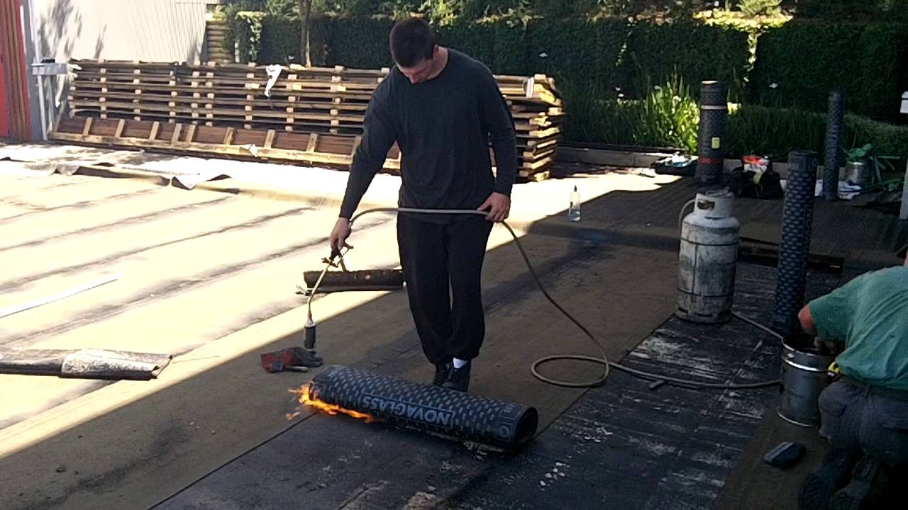 Jaydex : Torch-on Waterproofing Membrane - YouTube
