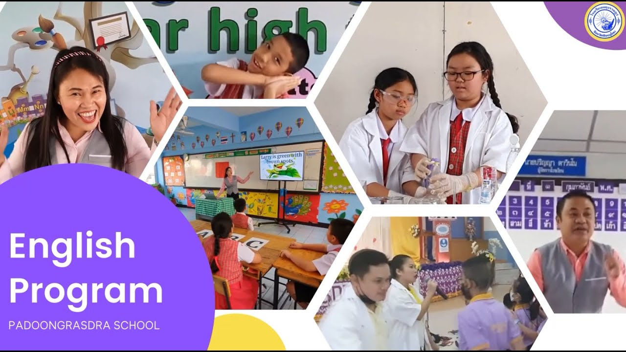 [PRS-PR]English Program of Padoongrasdra School 2021 - YouTube