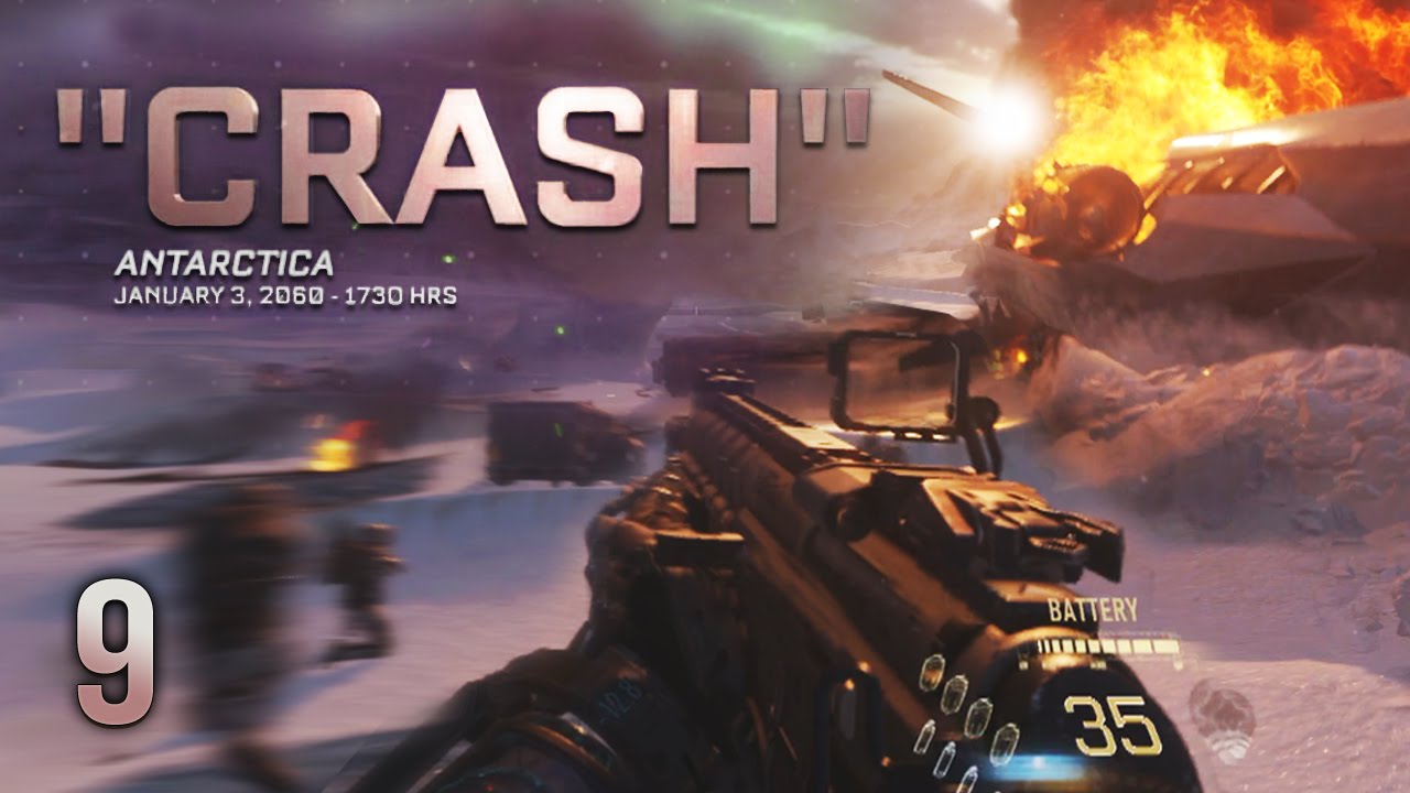 Call of Duty: Advanced Warfare Mission 9 "CRASH" (Campaign Walkthrough ...