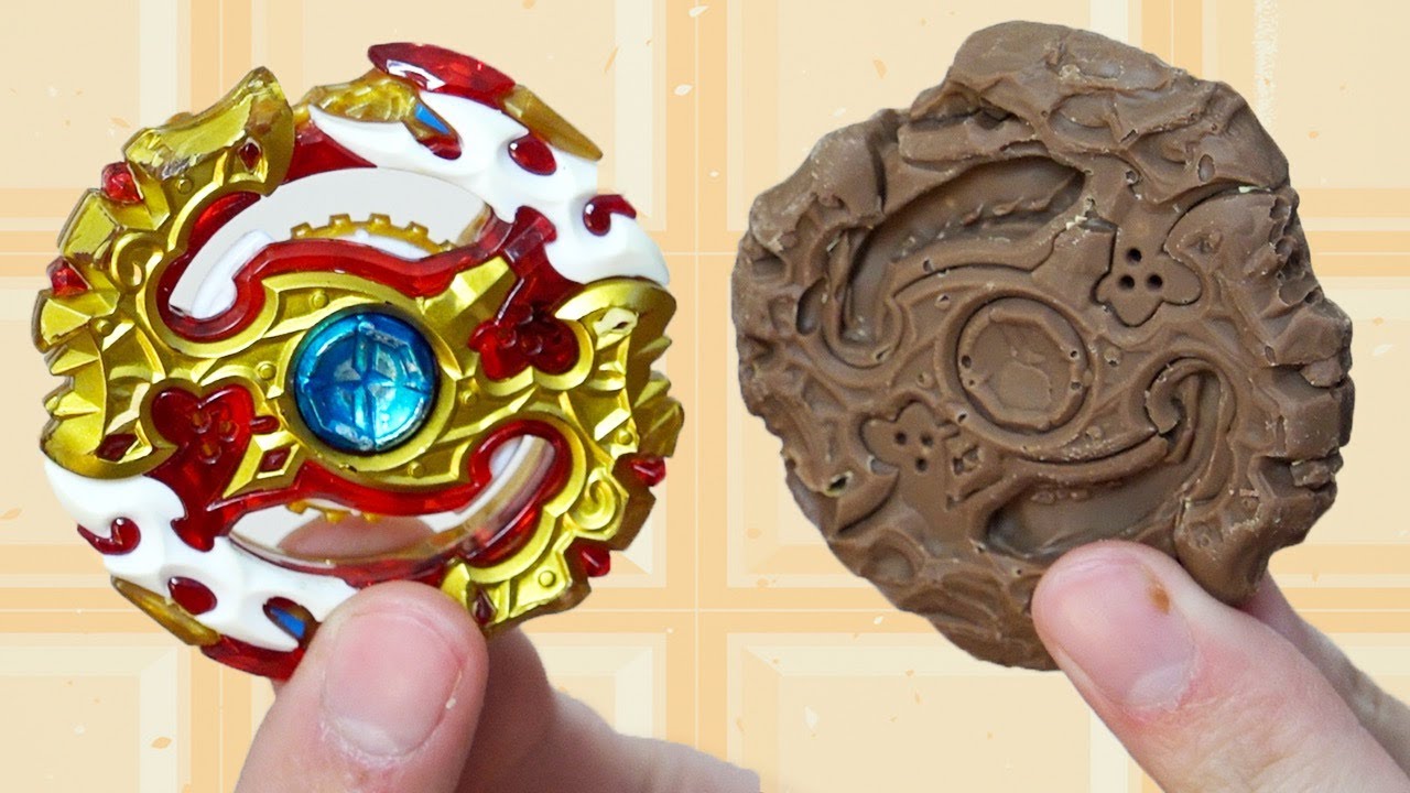 Real CHOCOLATE Beyblade Burst Part! - Epic Beyblade Burst Experiment ...