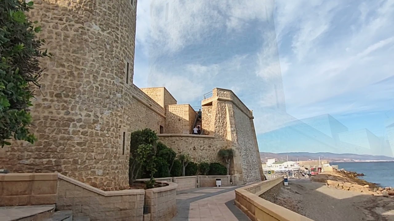 Castillo de Santa Ana. Roquetas de Mar. Almería. - YouTube