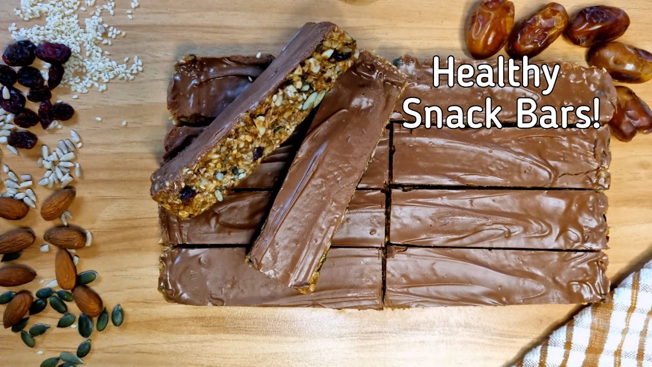 Delicious Health Bars | Easy No Bake Health Bars Recipe - YouTube