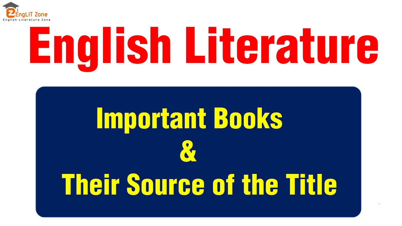 literature important available