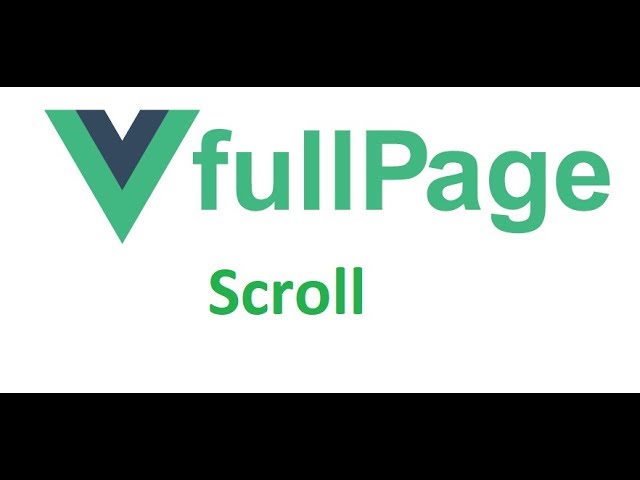 Vuejs Fullpage Scroll Template Vue Script Fantasic VueJS Landing