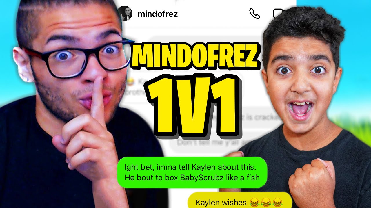 MINDOFREZ FINALLY REPLIED!! HE WANTS TO 1V1!! FORTNITE!! - YouTube