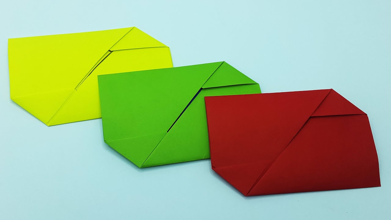 How to Make Origami Envelope | Simple and Easy Paper Envelope ...