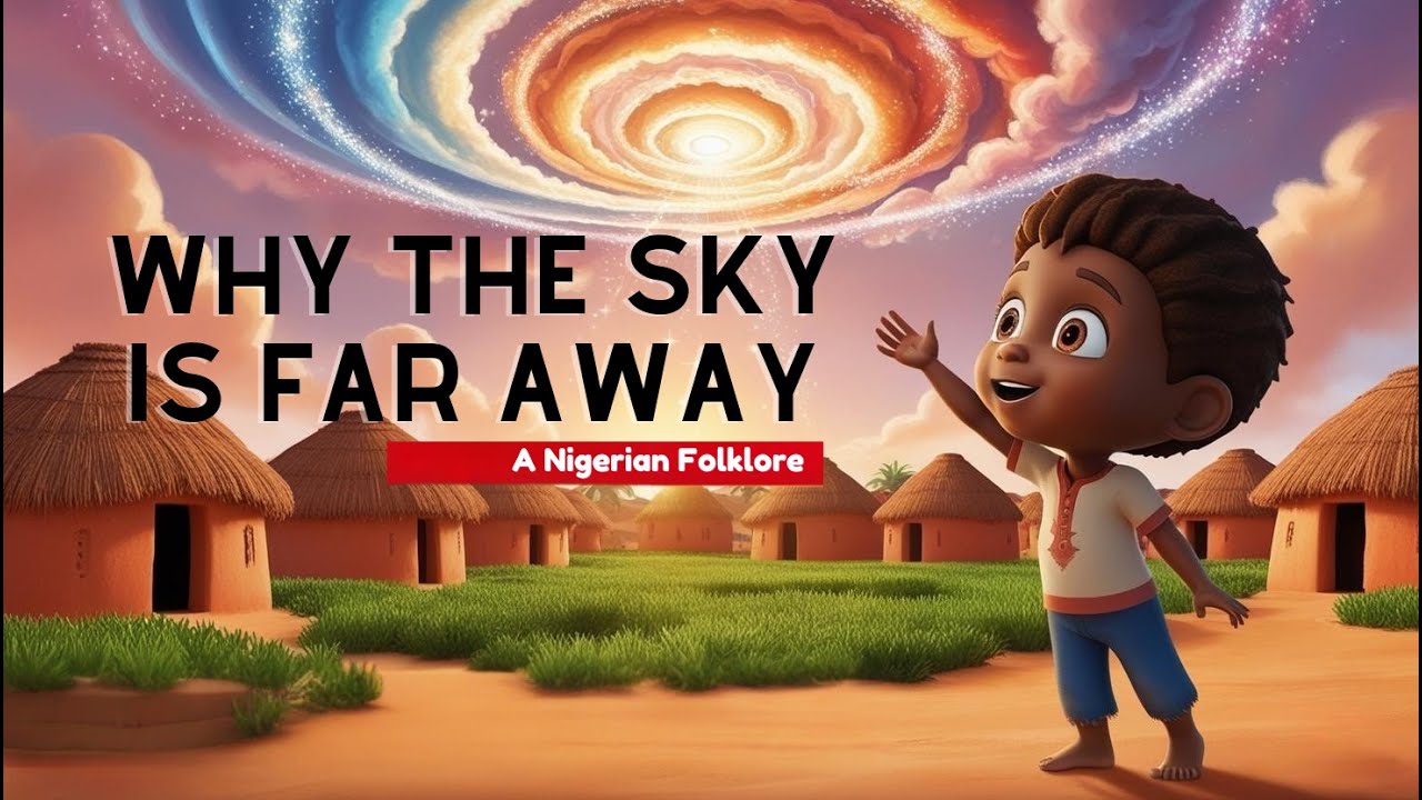 WHY THE SKY IS FAR AWAY | African Folktale for Kids | 3D Animated Moral ...
