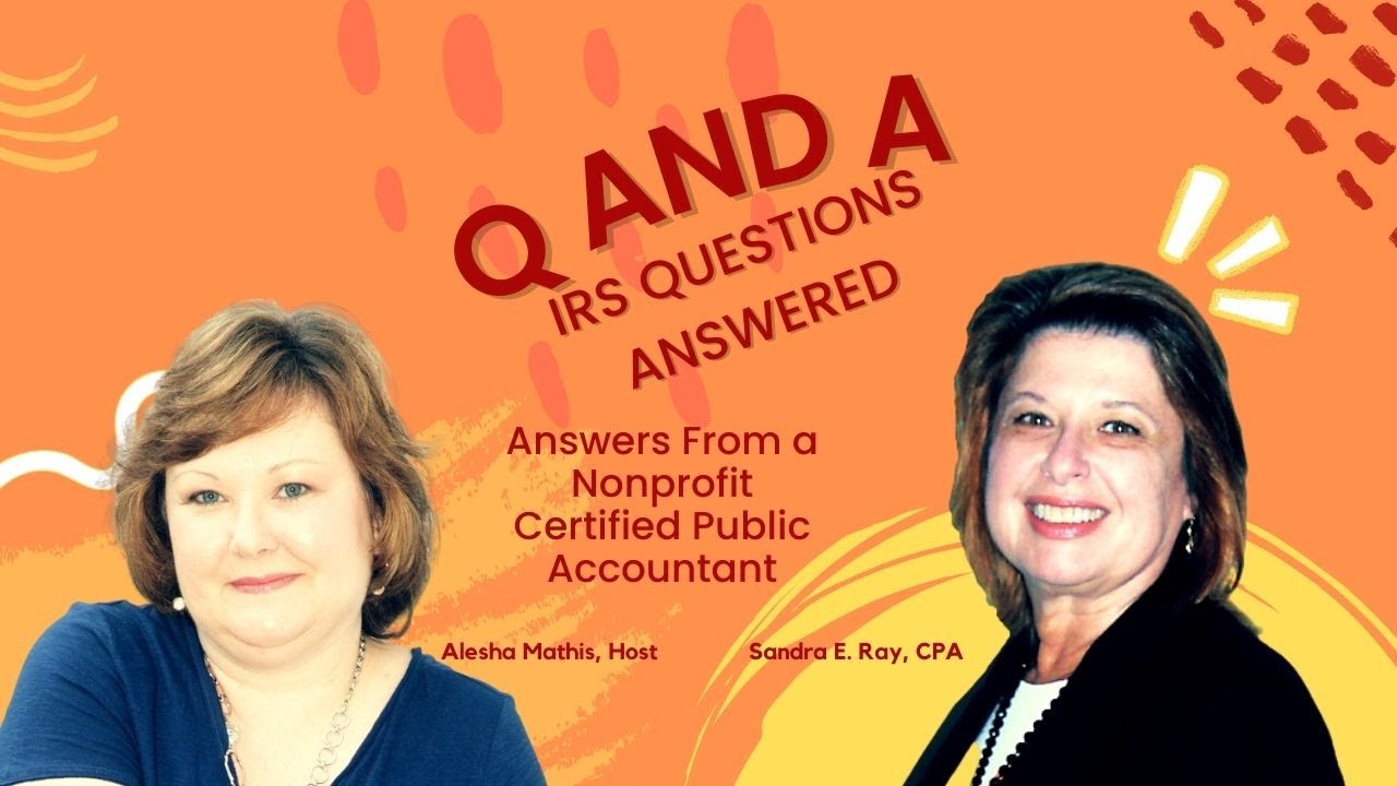 Nonprofit Accounting: An Interview with Sandra Ray, CPA - YouTube