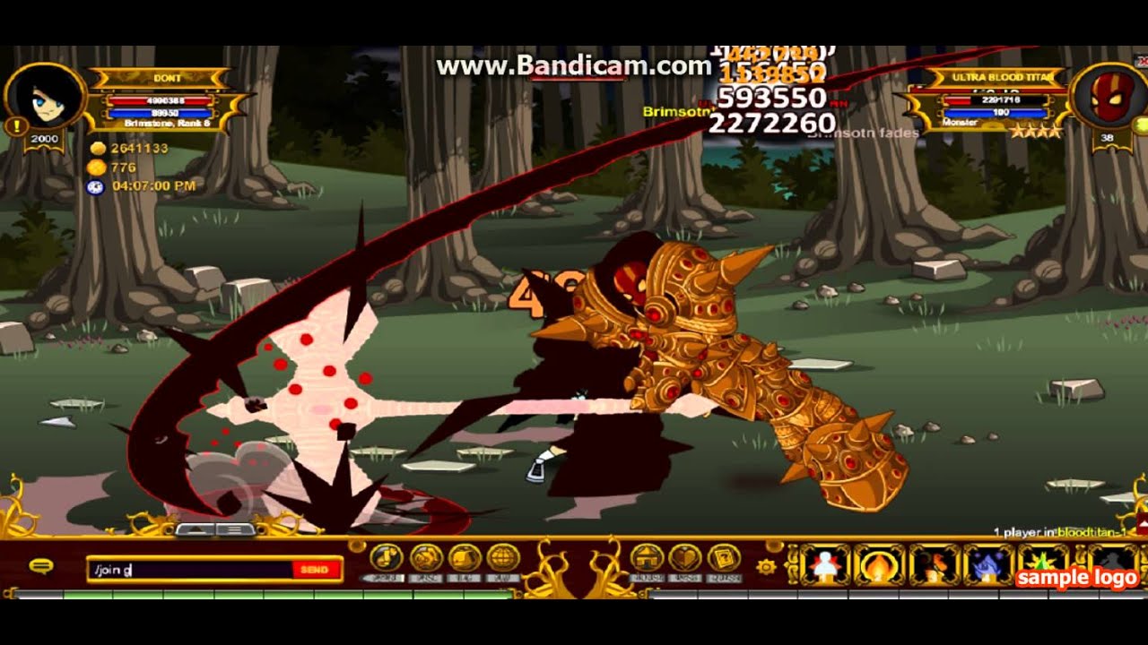 [AQW] Imperial Worlds- Blood Titan class - YouTube