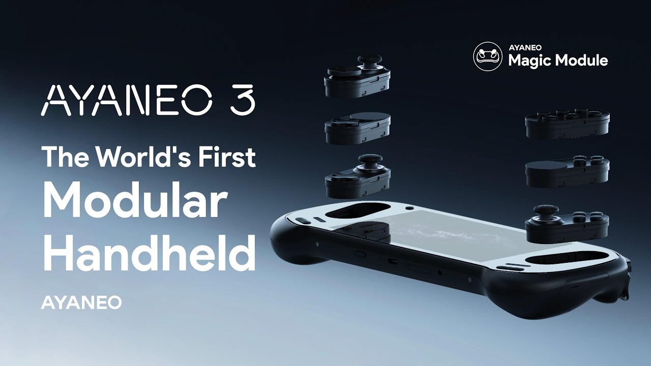 The World’s First Modular Handheld — AYANEO 3 Officially Released ...