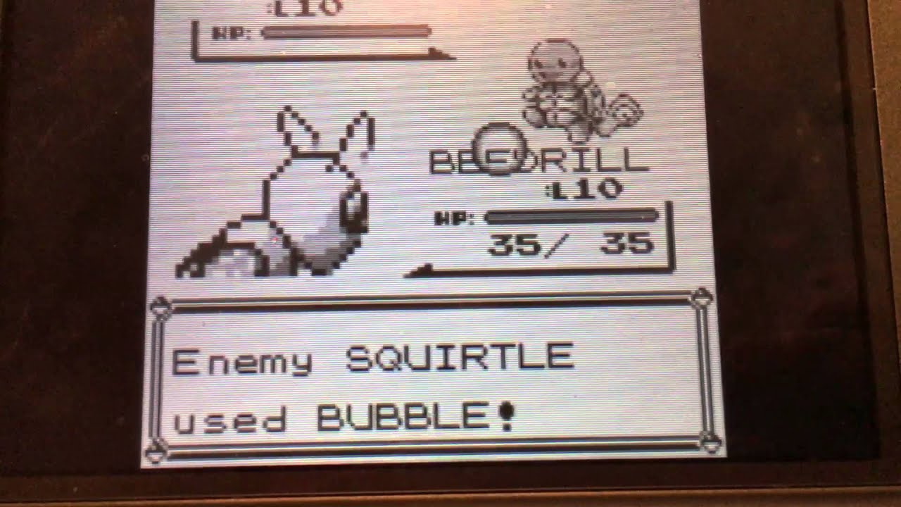 Pokémon Red & Blue ~ Battle # 1 - YouTube