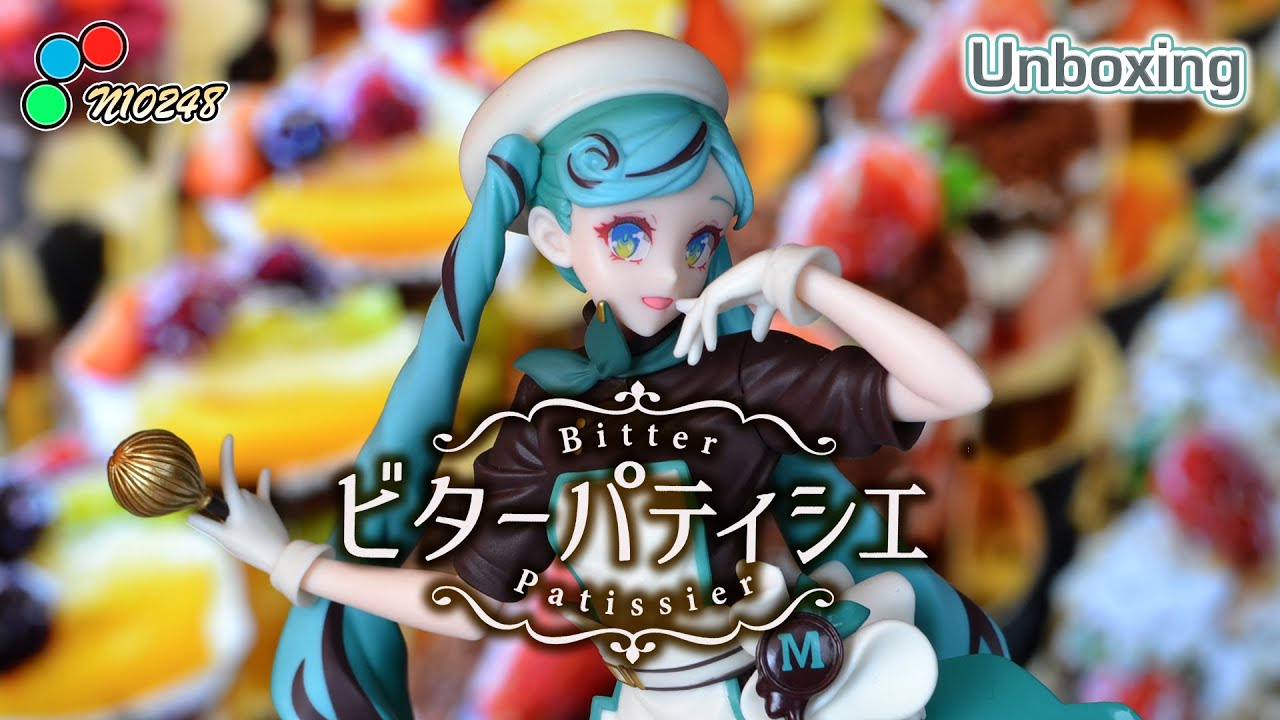 Unboxing of Hatsune Miku Bitter Patissier Luminasta Prize Figure by ...