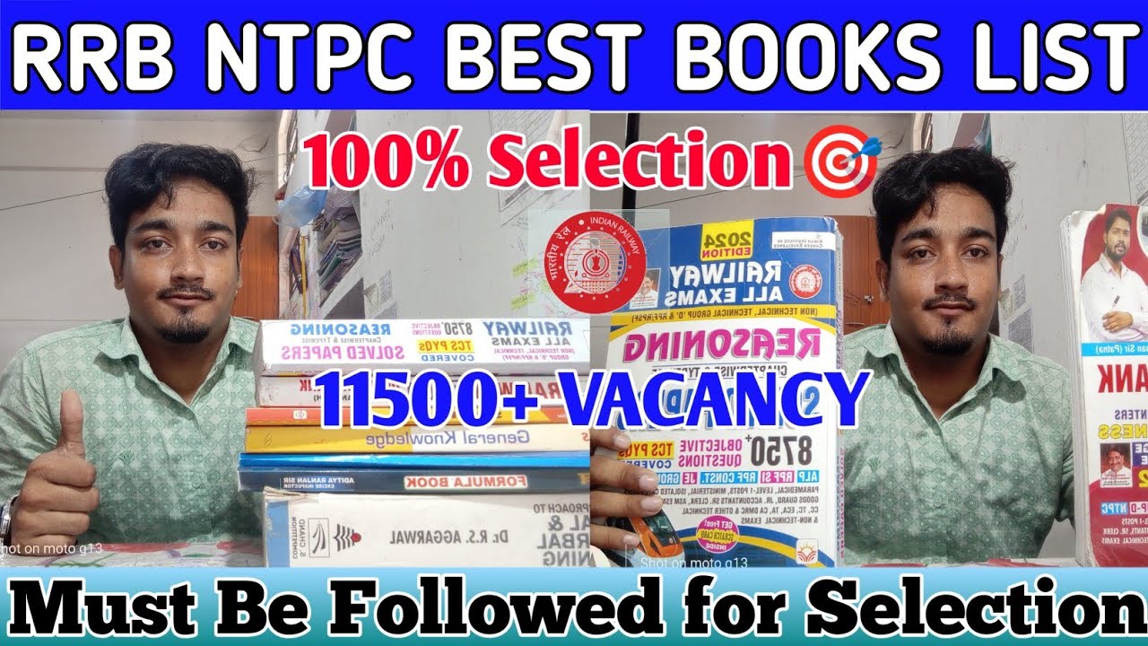 RRB NTPC BEST BOOKS LIST,NTPC Vaccancy📚,#rpf#rrb#rrbntpc#exam#ssc#psc# ...