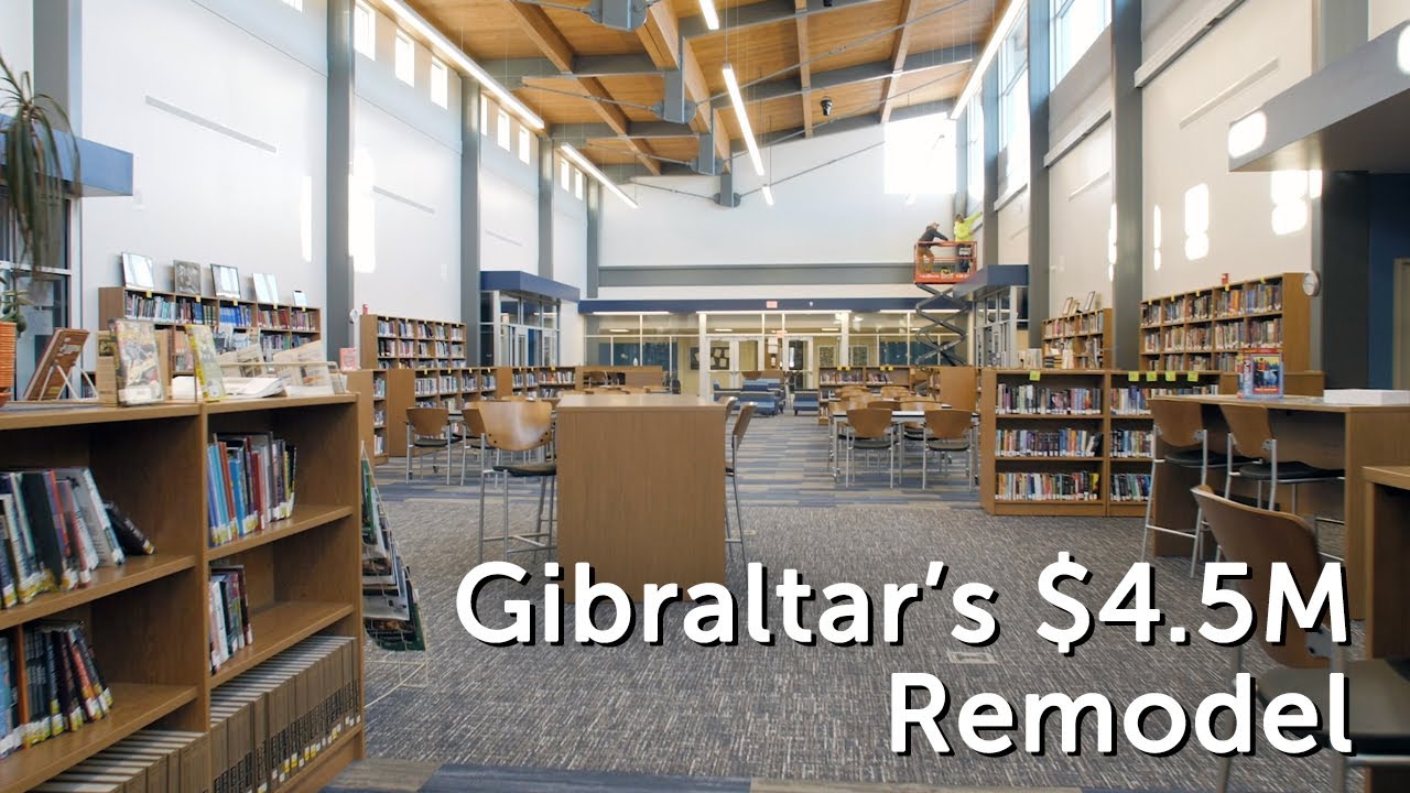 Gibraltar's New Library - YouTube