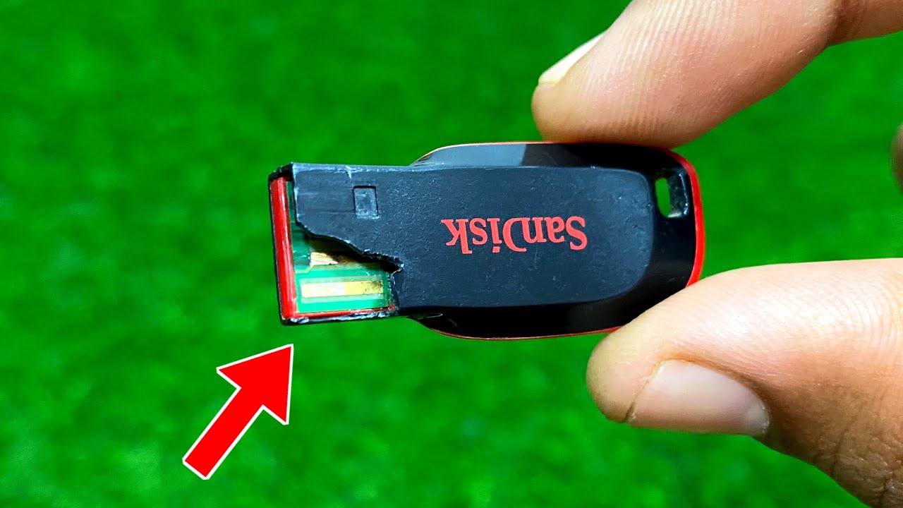 How to Fix and Repair Broken USB Flash Drives (Repair any type of USB ...