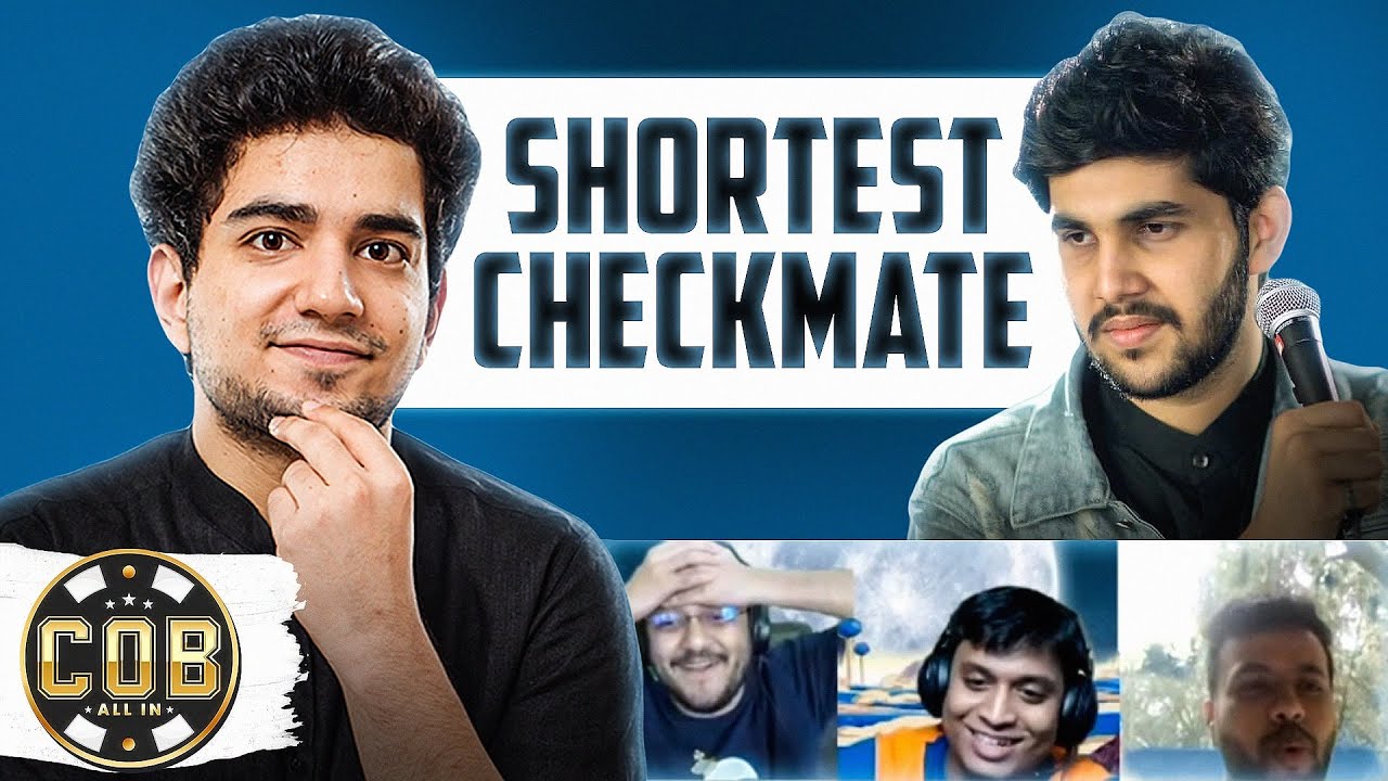 SAMAY RAINA wins the Shortest Checkmate Award | COB 5 | Ft ...