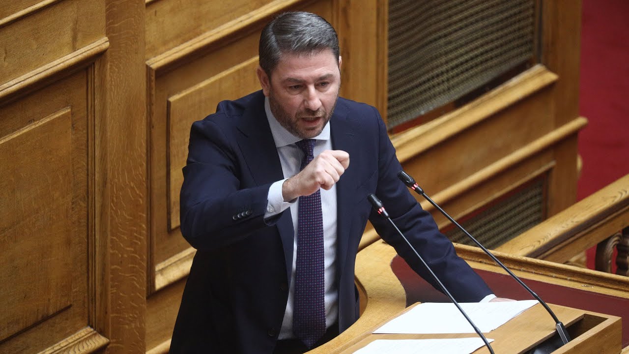 Ομιλία Νίκου Ανδρουλάκη στην Ολομέλεια της Βουλής - YouTube