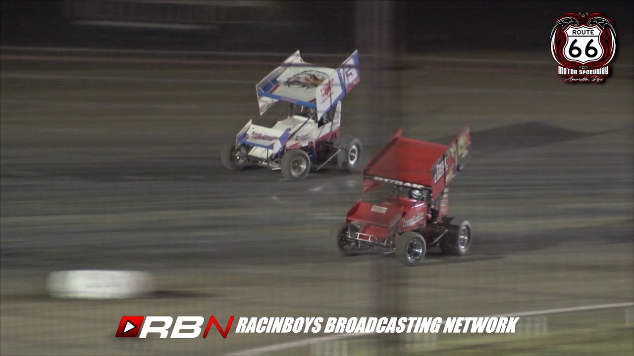 305 Sprints at Route 66 Motor Speedway 4-28-18 - YouTube