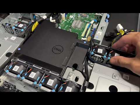 Dell rack mount precision 3930 suspect faulty amber psu internal view ...