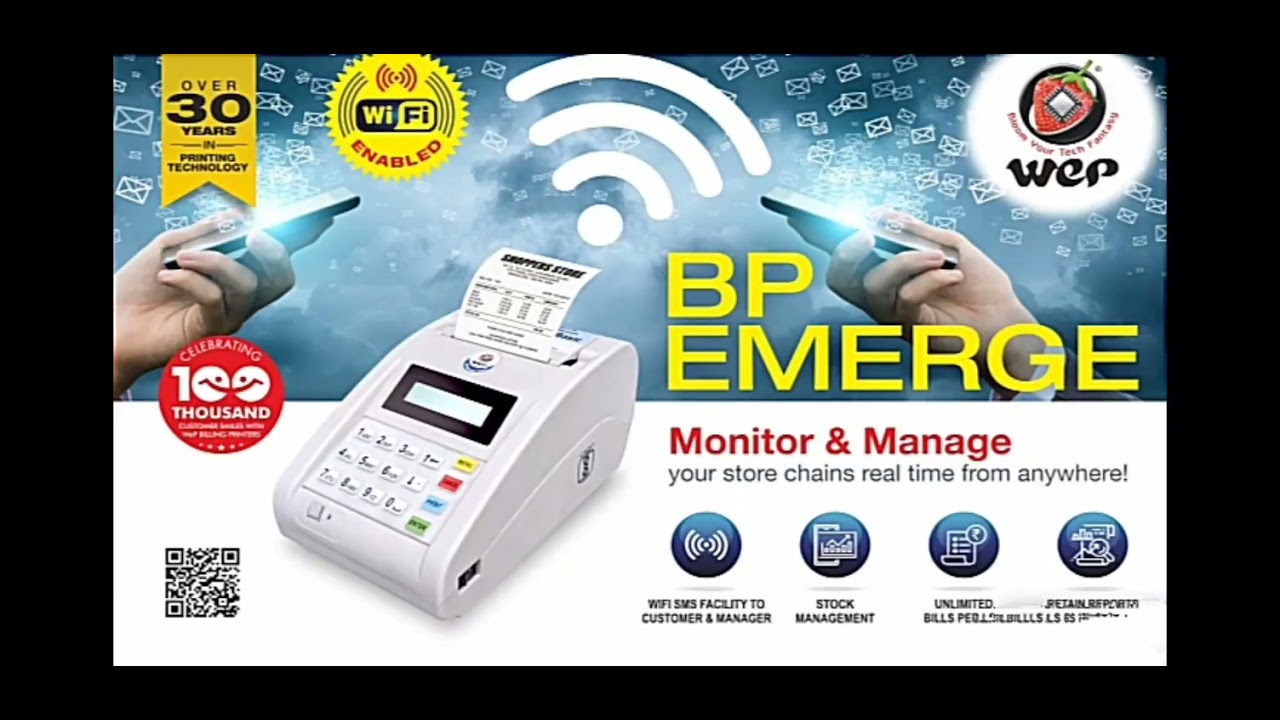 All you need to know about Wep BP Emerge 25T Thermal billing printer ...