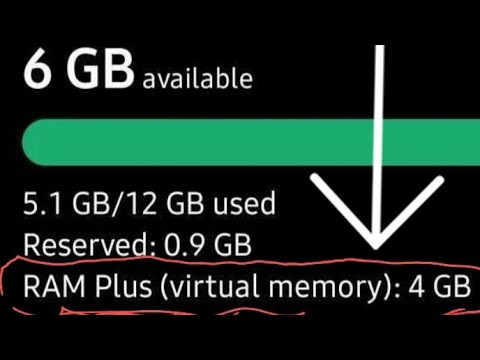How To Activate RAM PLUS Feature on your Samsung Android Phone Free Ram ...