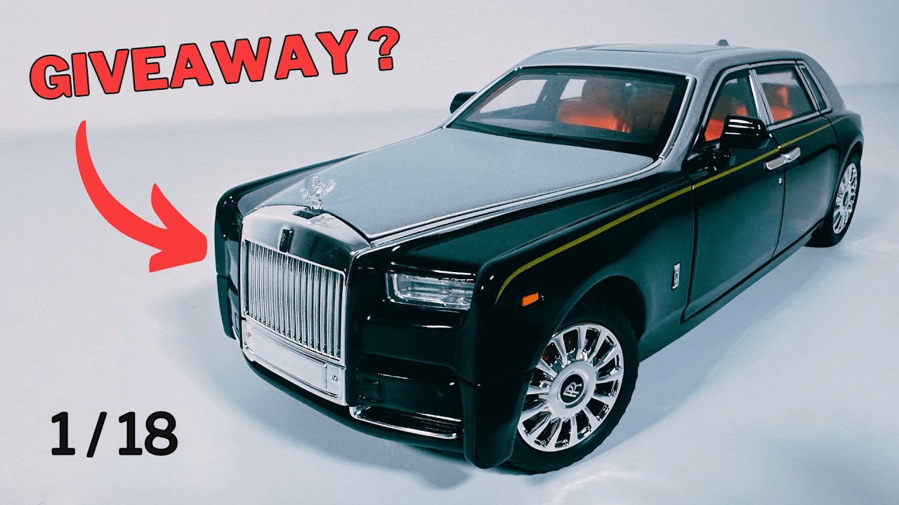 AMAZING Rolls-Royce Phantom 1/18 1/20 Scale Model #modelcars # ...