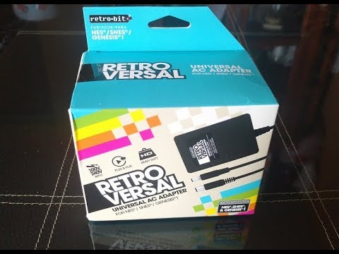 Retro Versal Adaptador Universal AC de Retro-Bit - YouTube