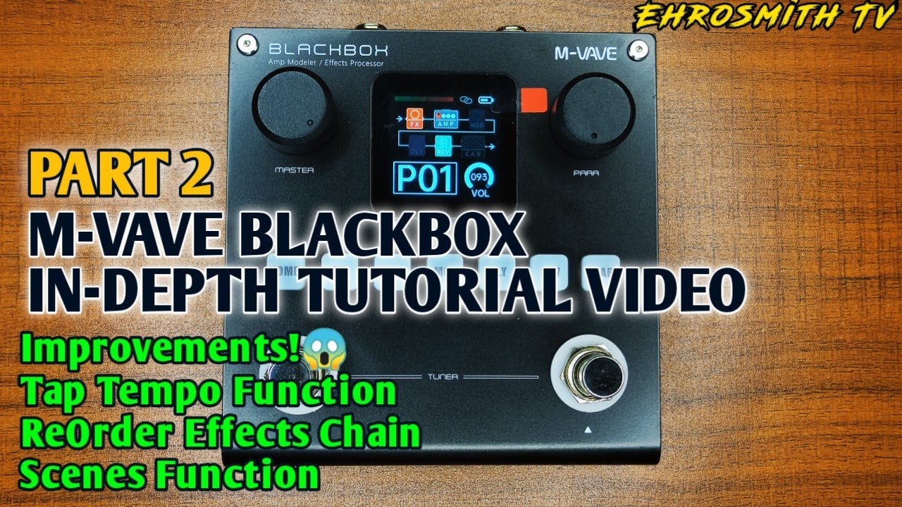 M-VAVE BLACKBOX TUTORIAL VIDEO | How to Use M-Vave BlackBox Pedal - YouTube