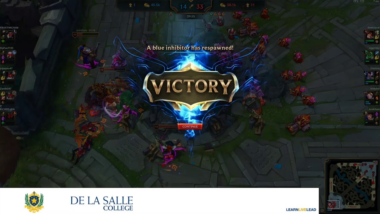 Round 4 META High School League of Legends - YouTube