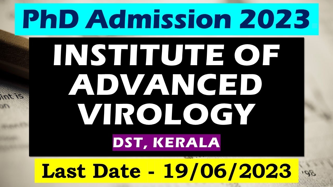 phd admission 2023 || latest phd application || INSTITUTE OF ADVANCED ...