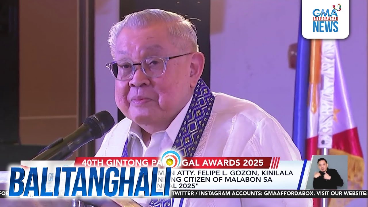 GMA Network Chairman Atty. Felipe L. Gozon, kinilala bilang Most ...