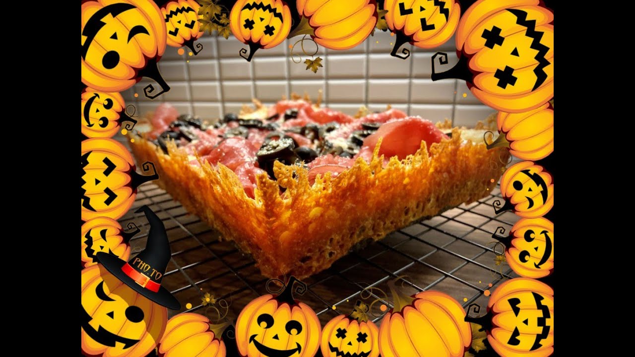 Freaky Detroit Style Pizza | Happy Halloween! | Boldog Halloween-t ...