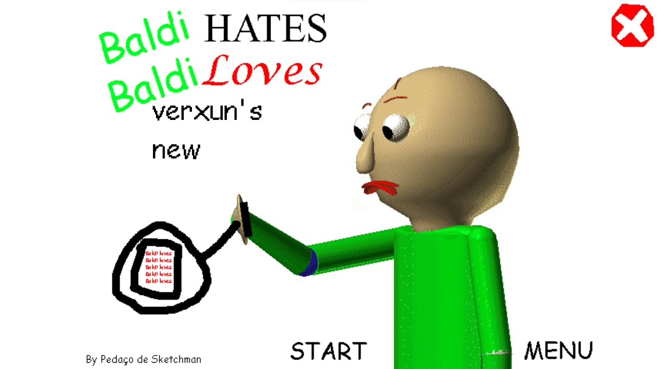 Baldi Hates Baldi Loves. - Baldi's Basics Mod. - YouTube